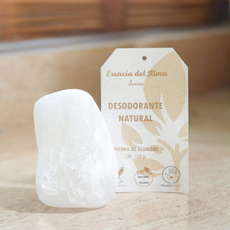 Desodorante natural – Piedra de Alumbre – Bionuna